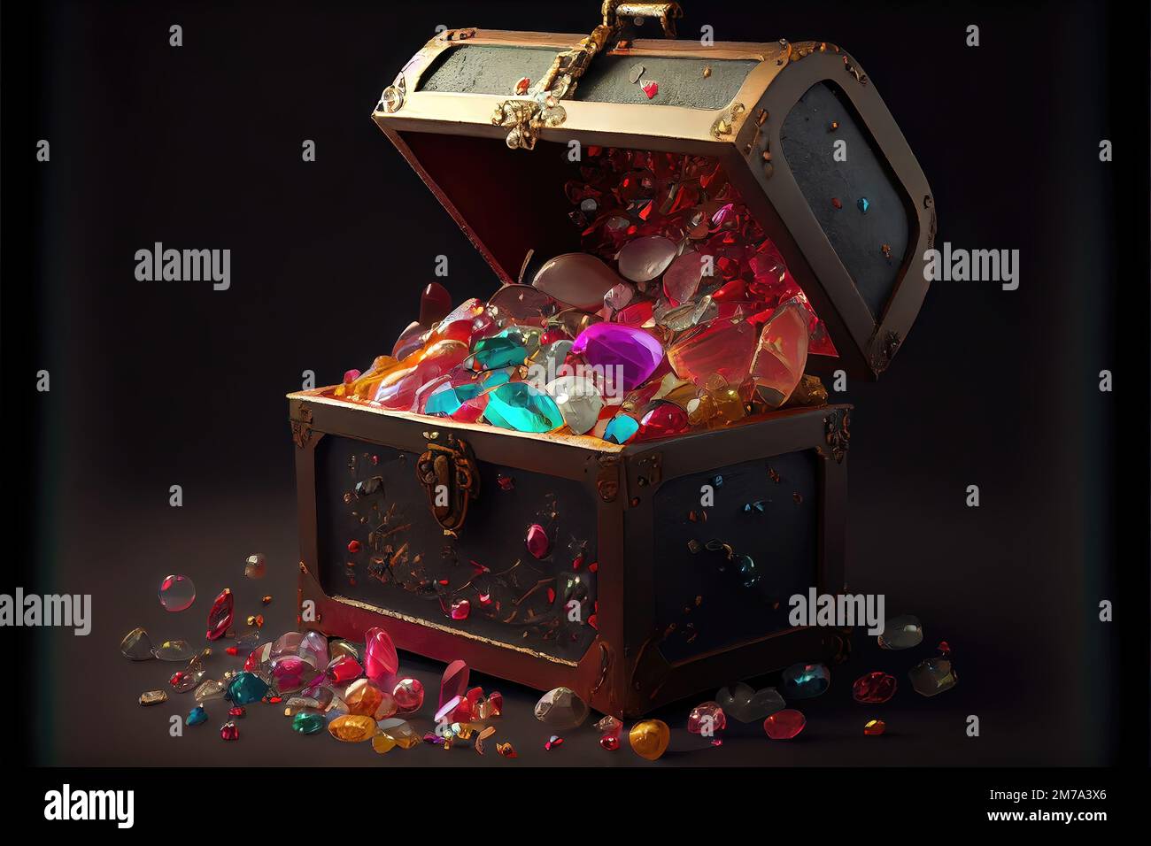 Pile of gemstones hi-res stock photography and images - Alamy