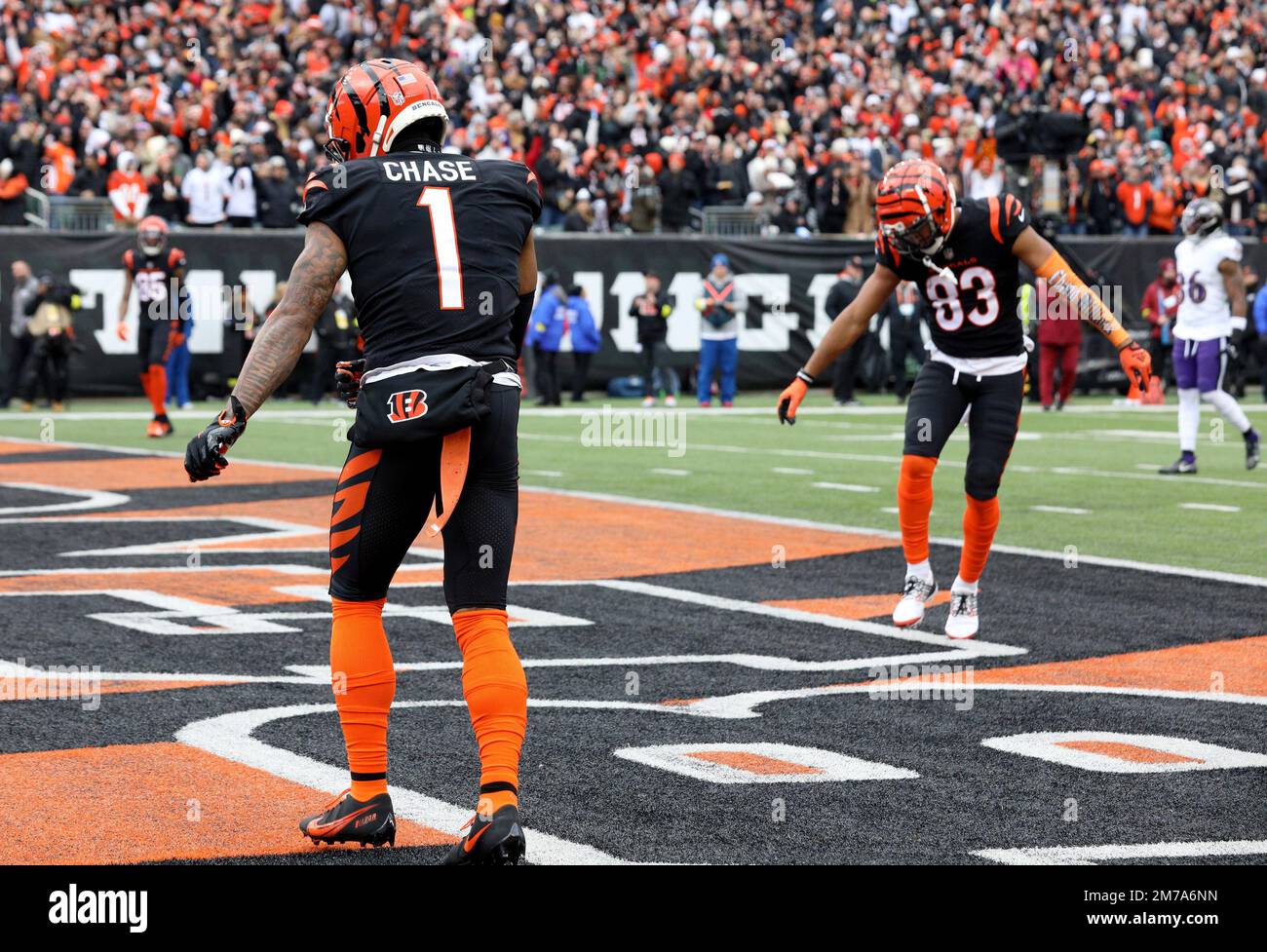 Cincinnati, United States. 08th Jan, 2023. Cincinnati Bengals wide ...