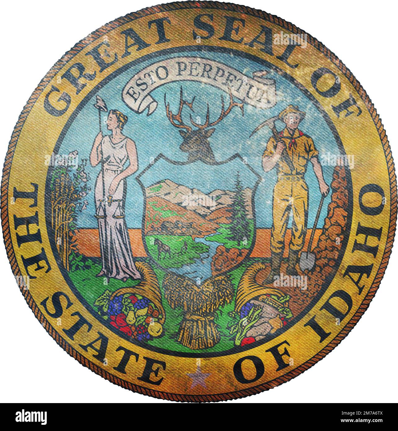 Country idaho seal hi-res stock photography and images - Alamy