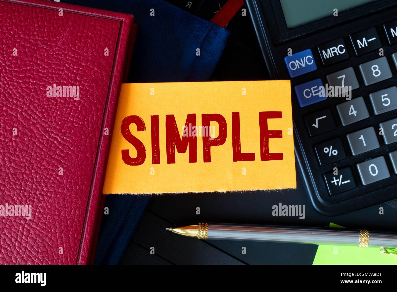 Black color letter in word simple on white felt board background Stock ...