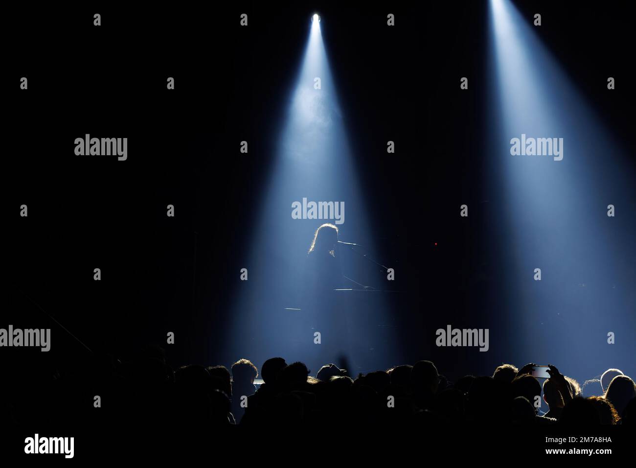 BARCELONA - DEC 23: Morgan (band) perform live on stage at Razzmatazz ...