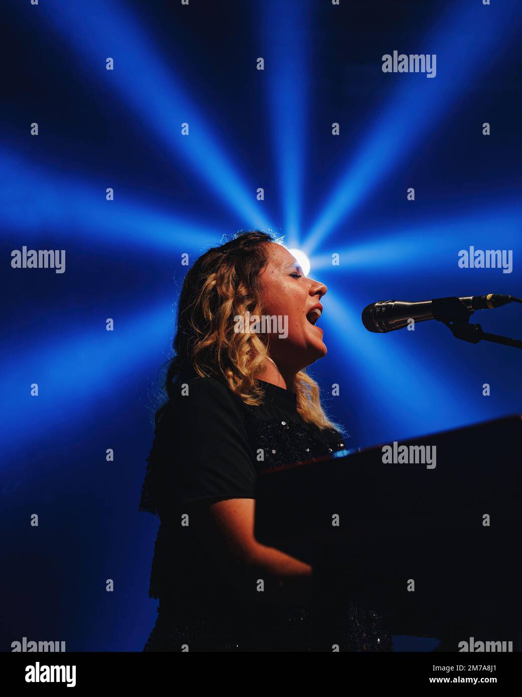 BARCELONA - DEC 23: Morgan (band) perform live on stage at Razzmatazz ...