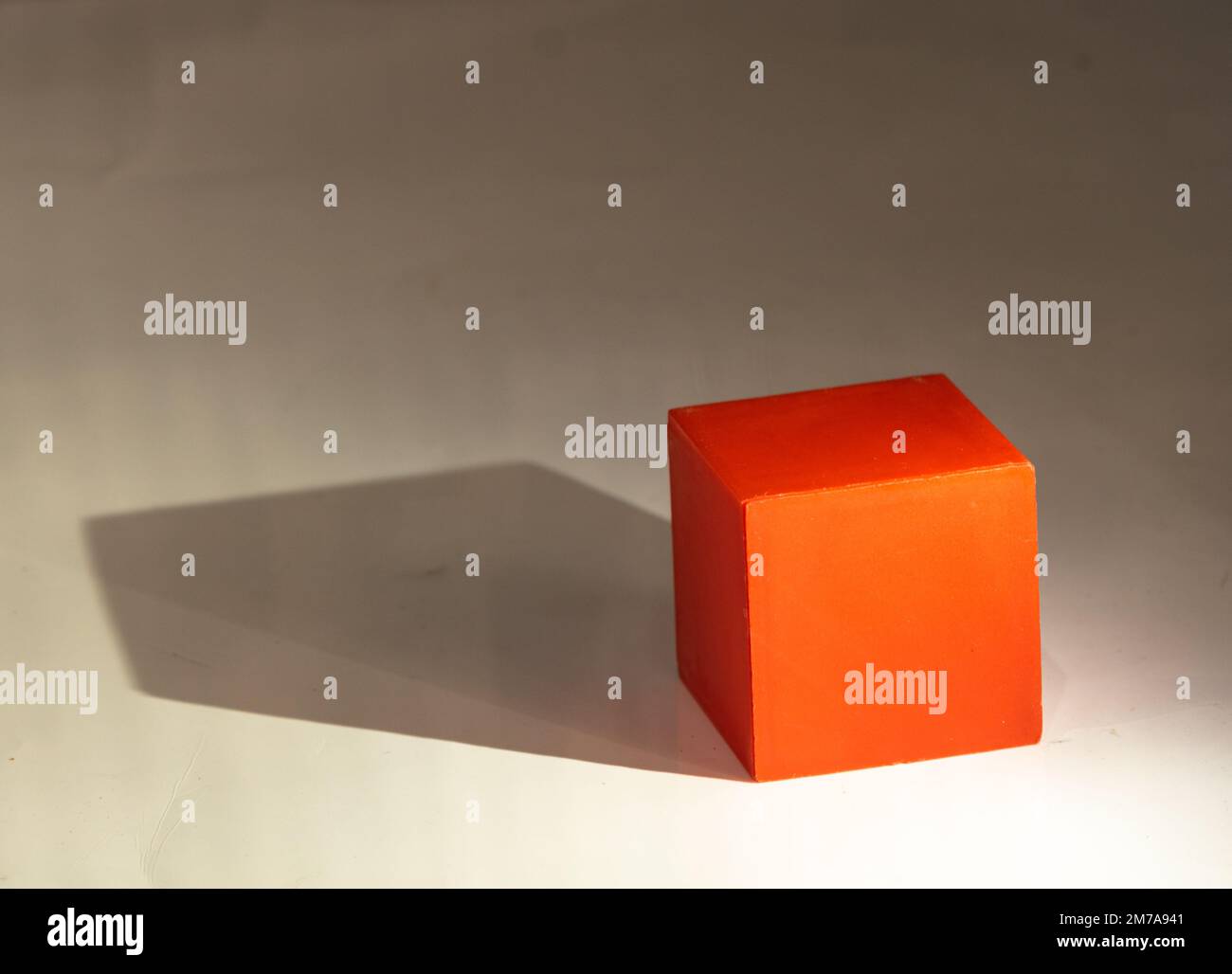 shape and shadow, space. cube and lightning. it is indicated different ...