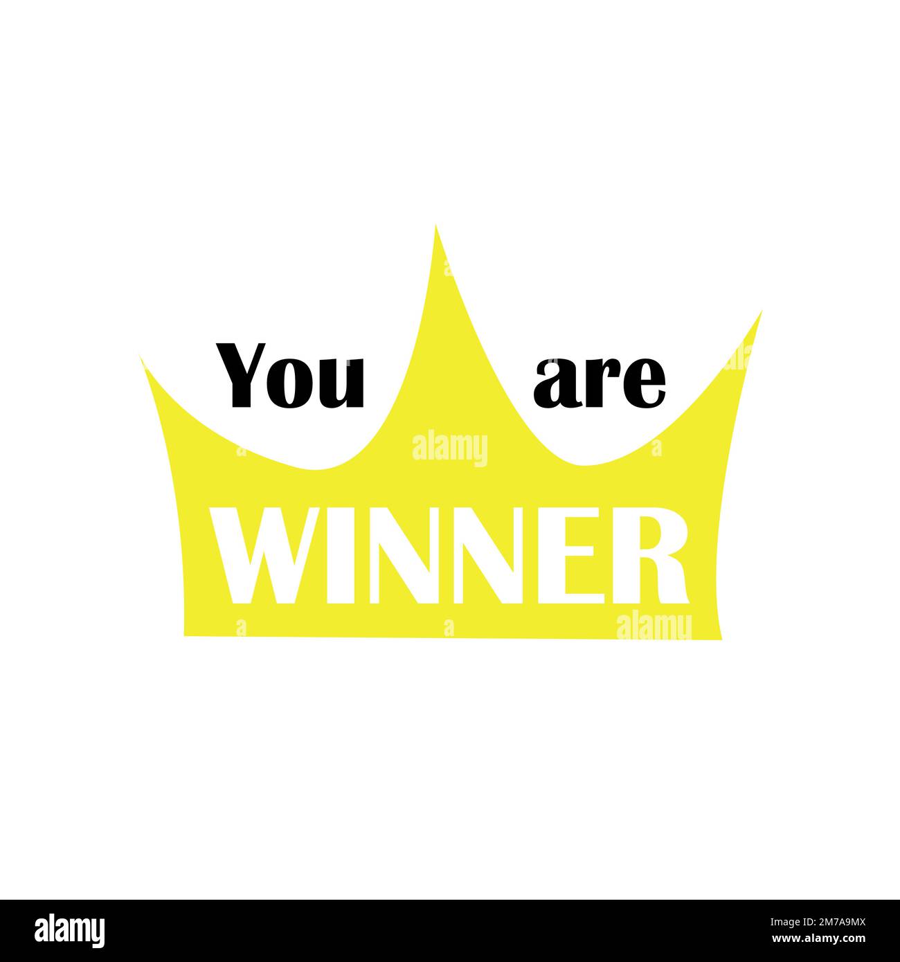 Winner celebration bubble. Vector sign Stock Vector Image & Art - Alamy