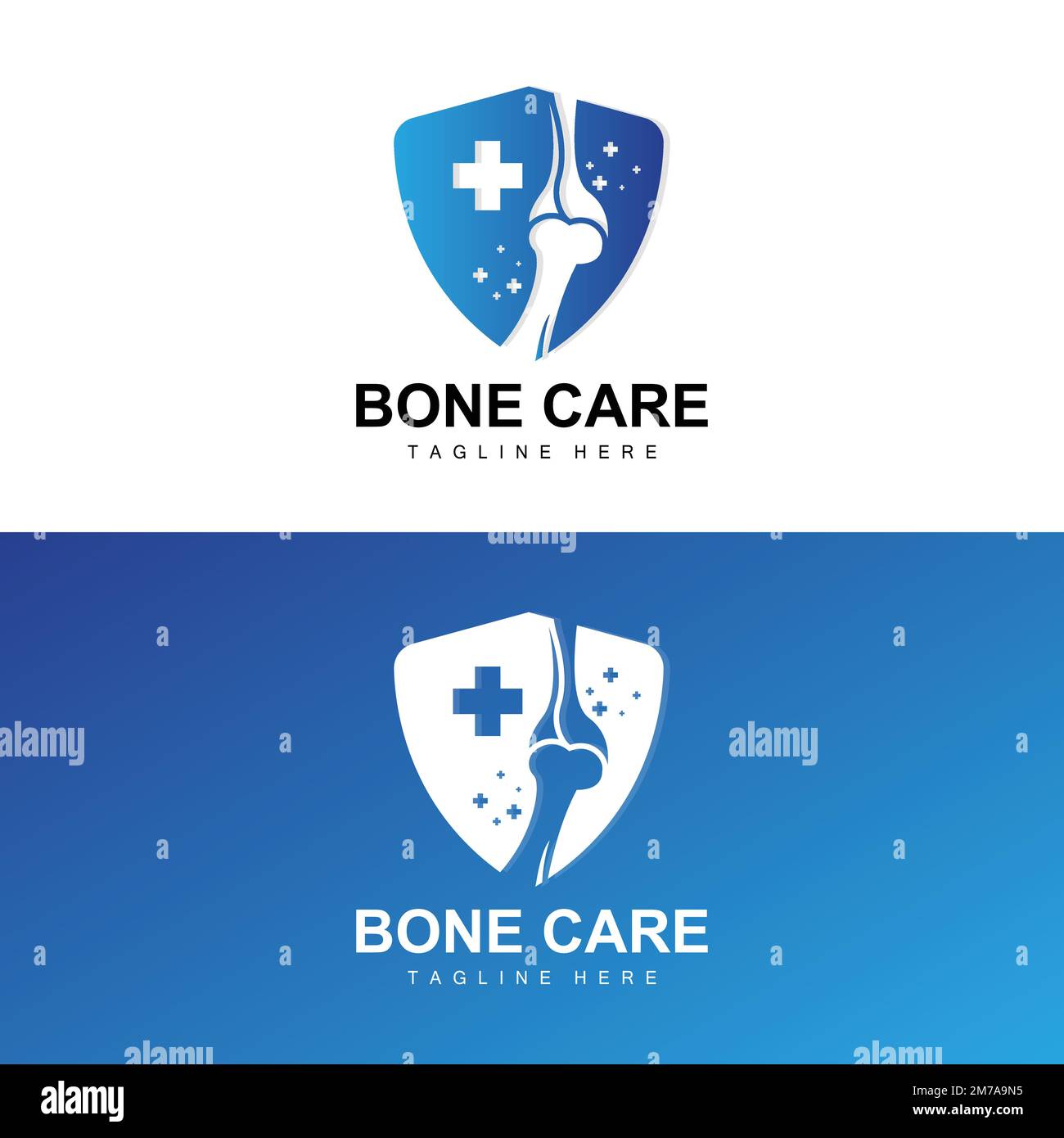 Bone Logo Design, Medical Health Body Parts Illustration Stock Vector ...