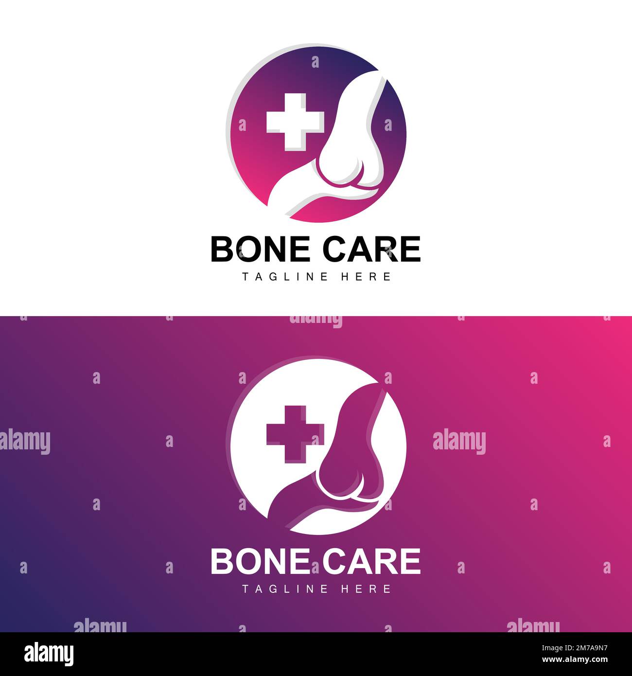 Bone Logo Design, Medical Health Body Parts Illustration Stock Vector ...