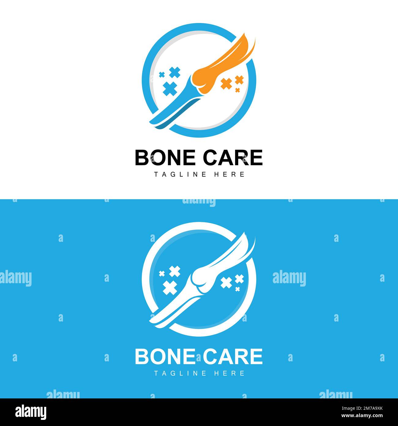 Bone Logo Design, Medical Health Body Parts Illustration Stock Vector ...