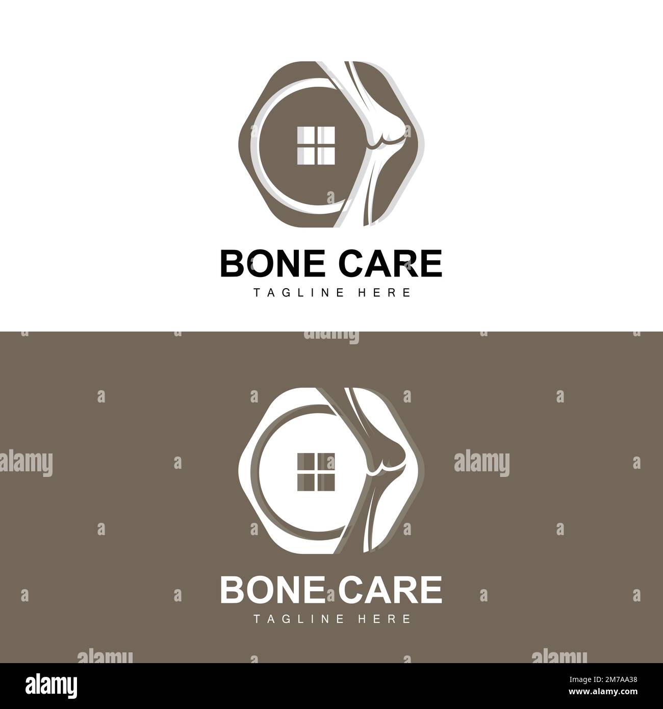 Bone Logo Design, Medical Health Body Parts Illustration Stock Vector ...