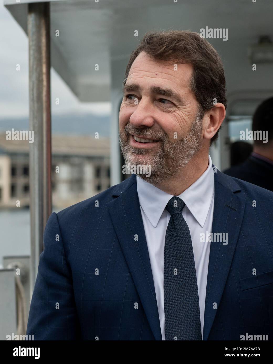 Marseille, France. 6th Jan, 2023. Christophe Castaner seen during a ...