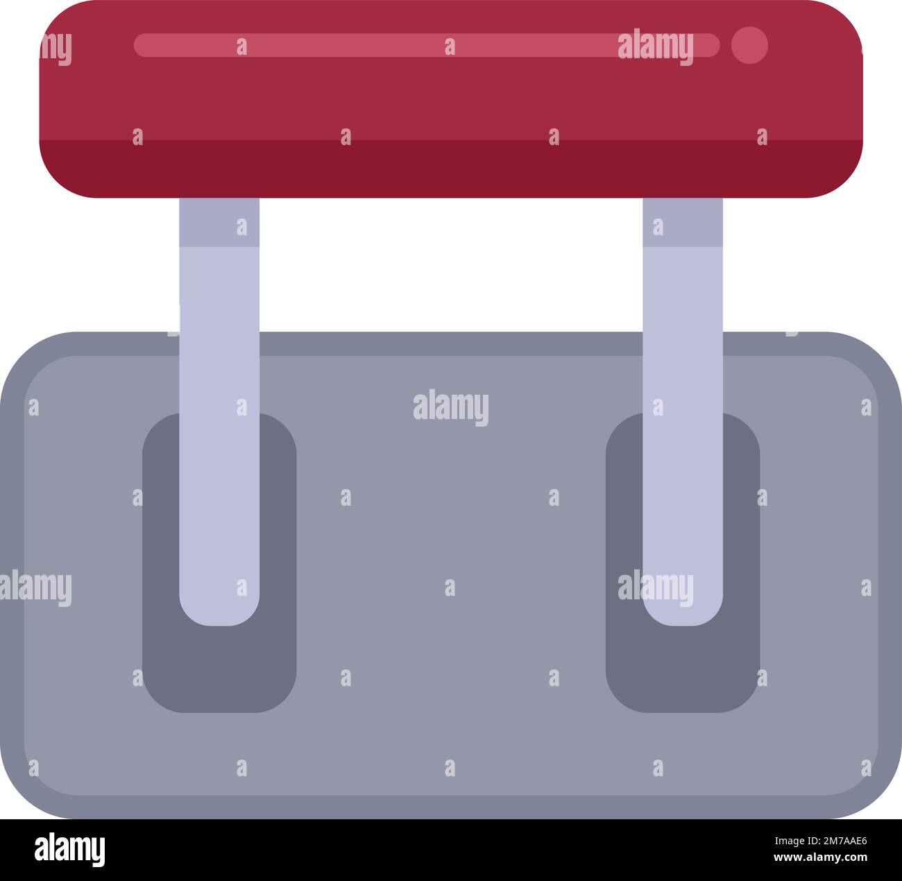 Breaker icon flat vector. Electric box. Fuse panel isolated Stock ...