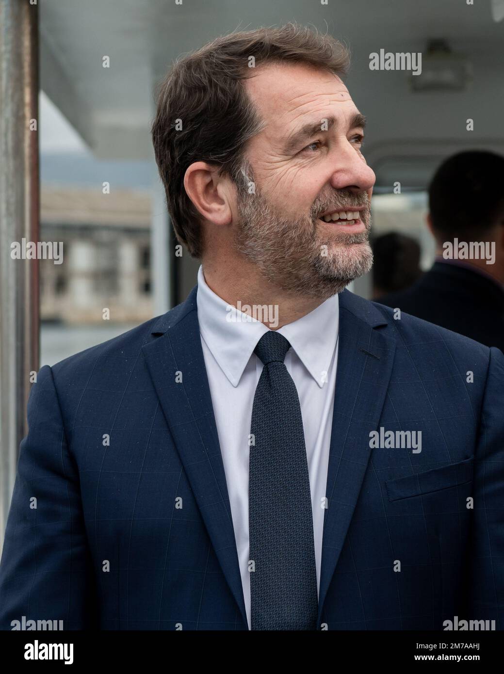 Marseille, France. 6th Jan, 2023. Christophe Castaner seen during a ...