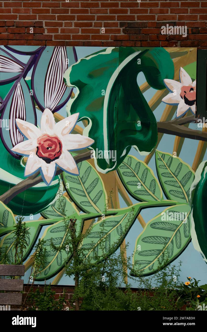 USA; Maine; Portland; Congress Square Park, Congress and High Streets ...