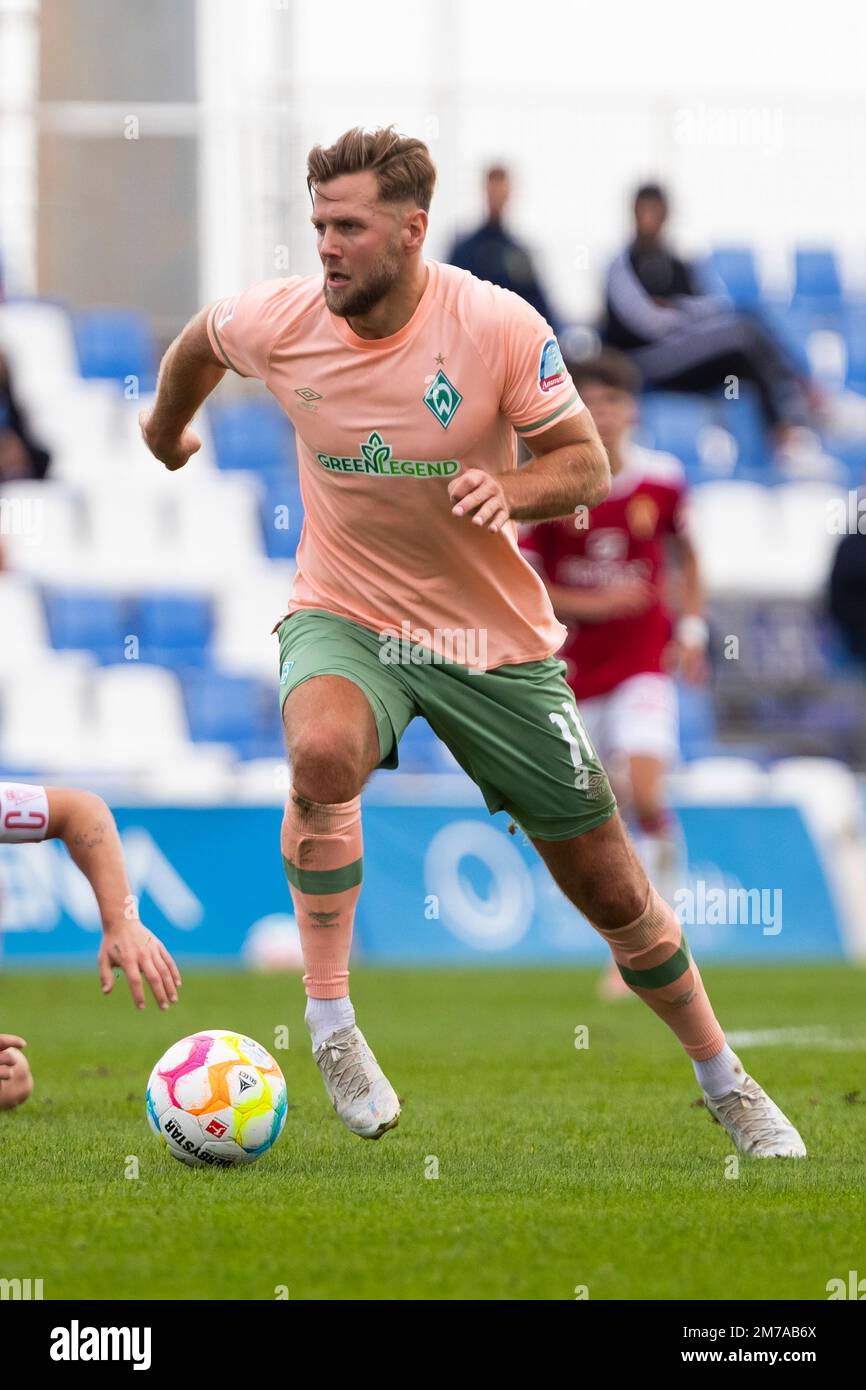 FUELLKRUG NICLAS of Werder Bremen run with the ball, during the Friendly match, Real Murcia and ...