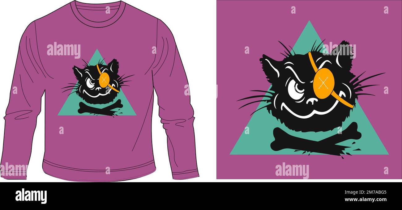 yum yum fish very hungry eat tasty food t shirt graphic design vector ...