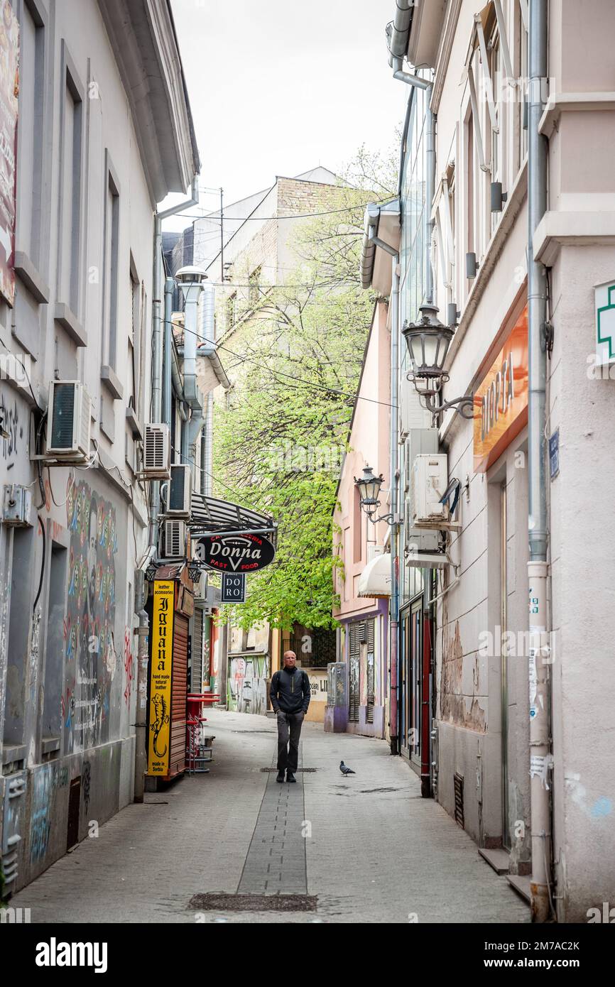 Laze teleckog street hi-res stock photography and images - Alamy