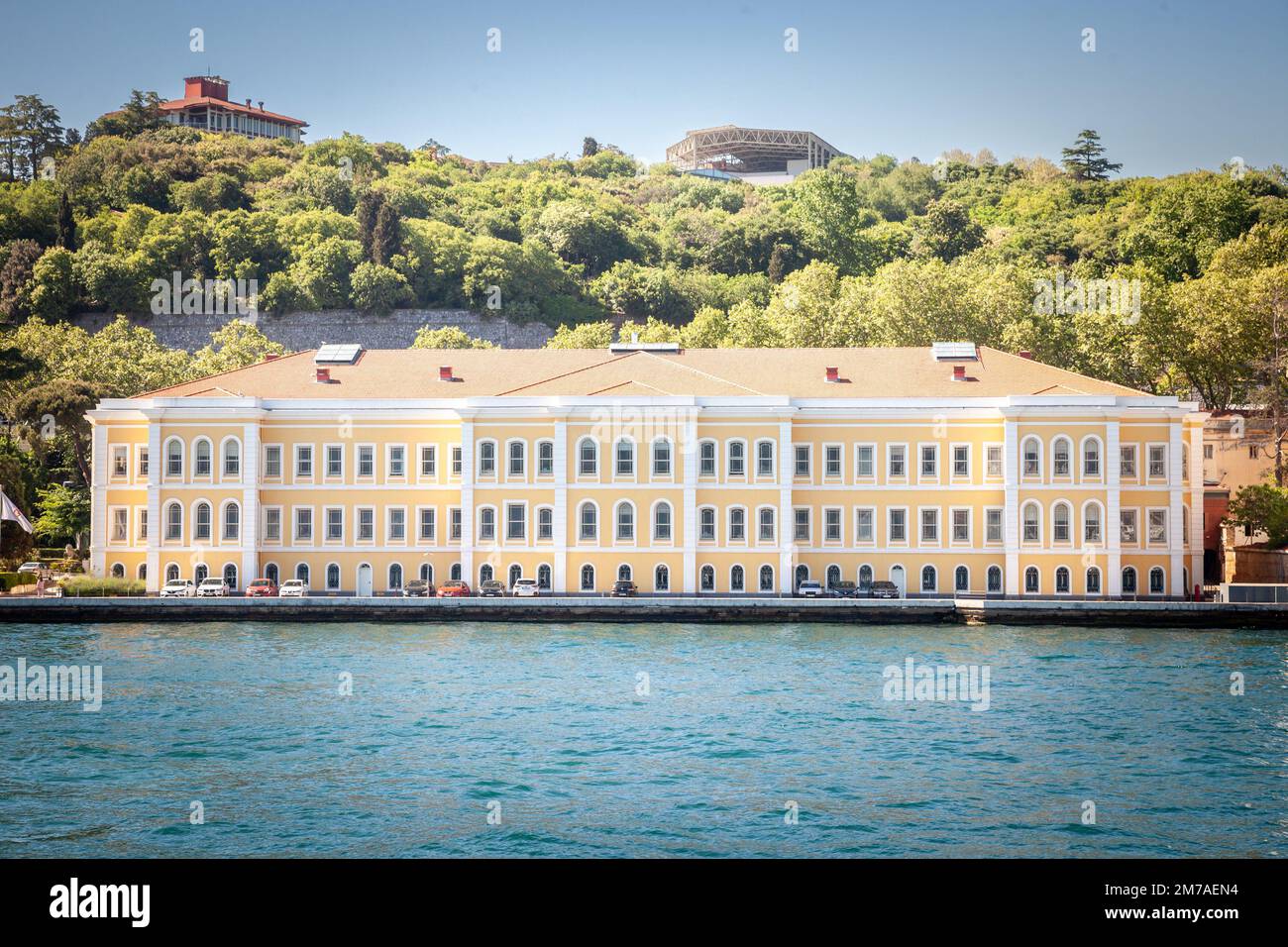 Picture of the main building of the University of Galatasaray ...
