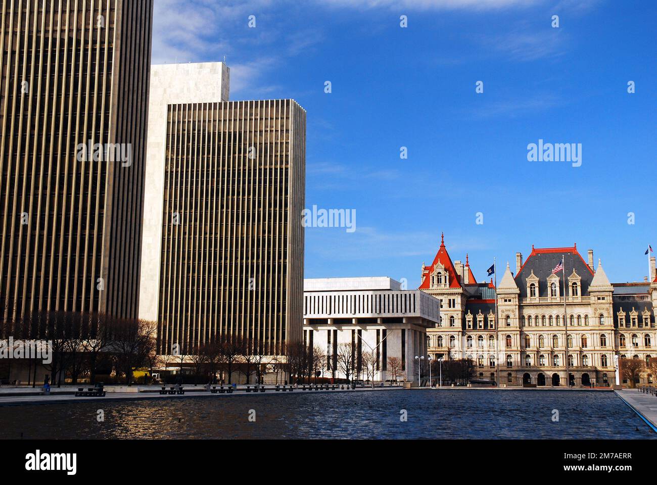 The Nelson Rockefeller Empire State Plaza and the New York State ...