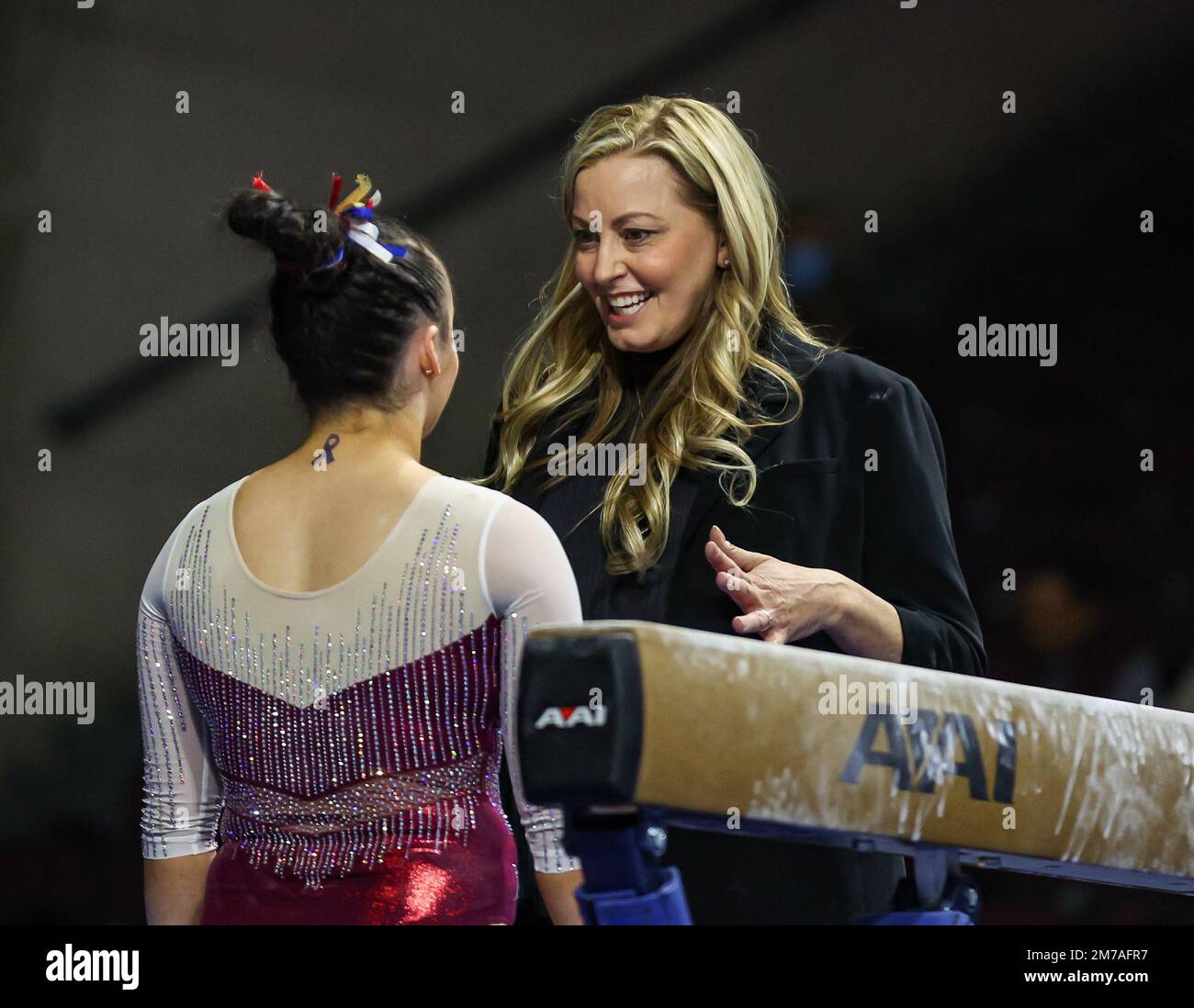 Oklahoma gymnastics womans hi-res stock photography and images - Alamy