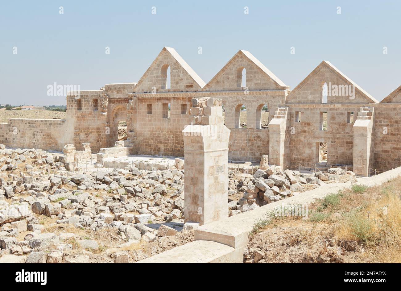 The Ancient Citadel Mound of Harran in Southeast Turkey Stock Photo - Alamy