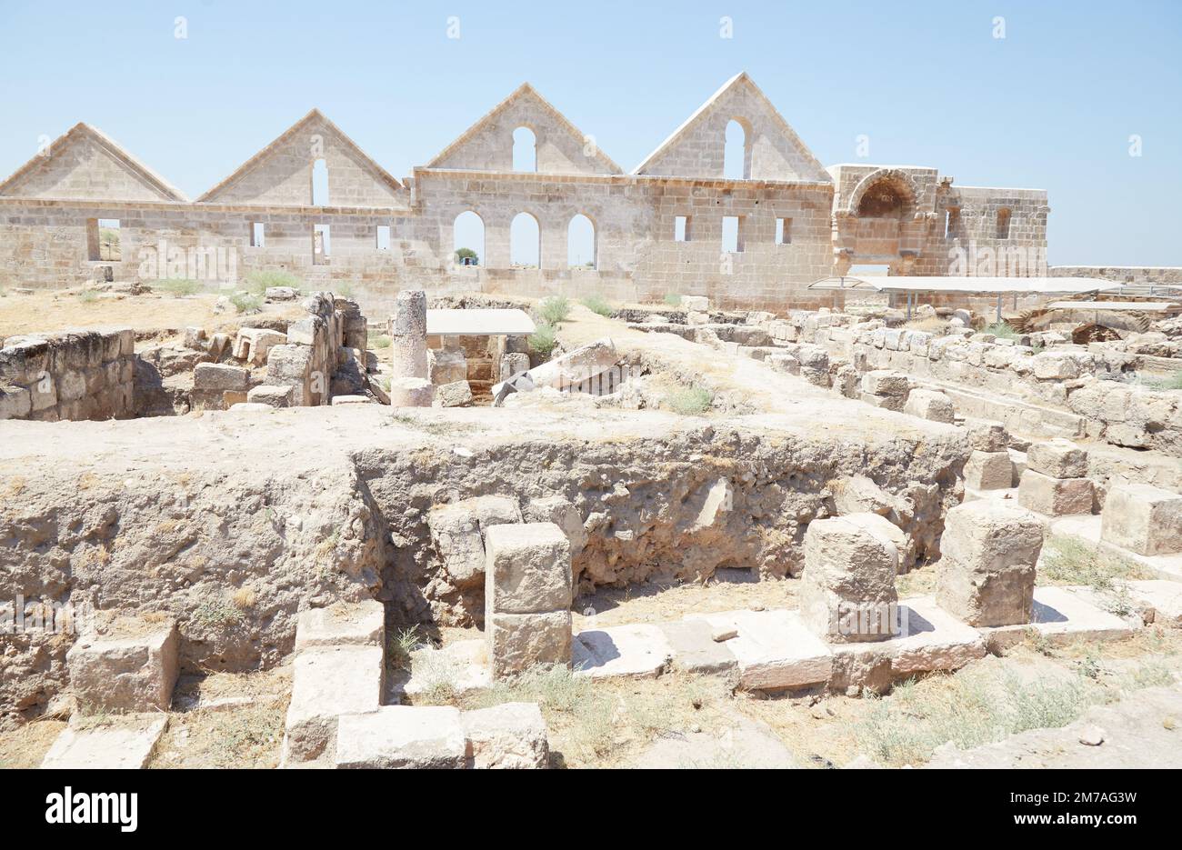 The Ancient Citadel Mound of Harran in Southeast Turkey Stock Photo - Alamy
