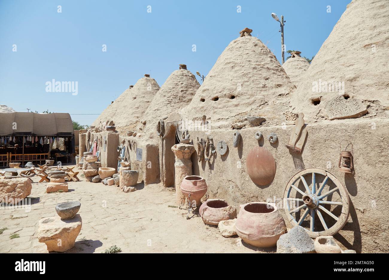 The Unique Ancient Beehive Houses of Harran, Turkey Stock Photo - Alamy