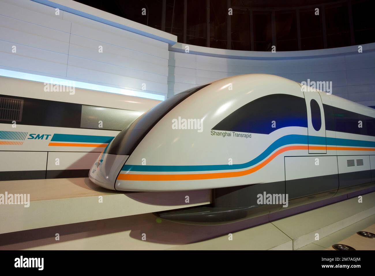 Shanghai maglev train Stock Photo - Alamy