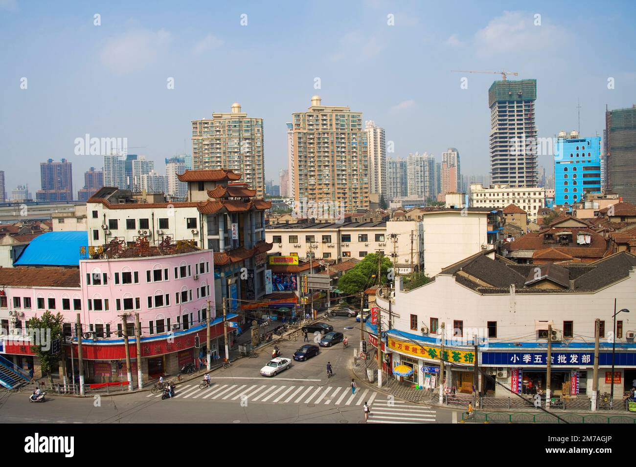 Shanghai Street View Stock Photo - Alamy