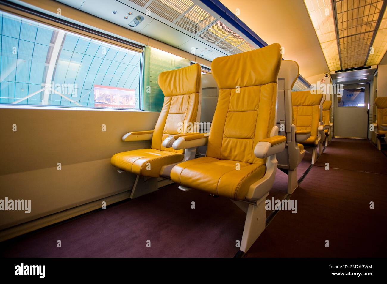 Shanghai maglev train Stock Photo - Alamy