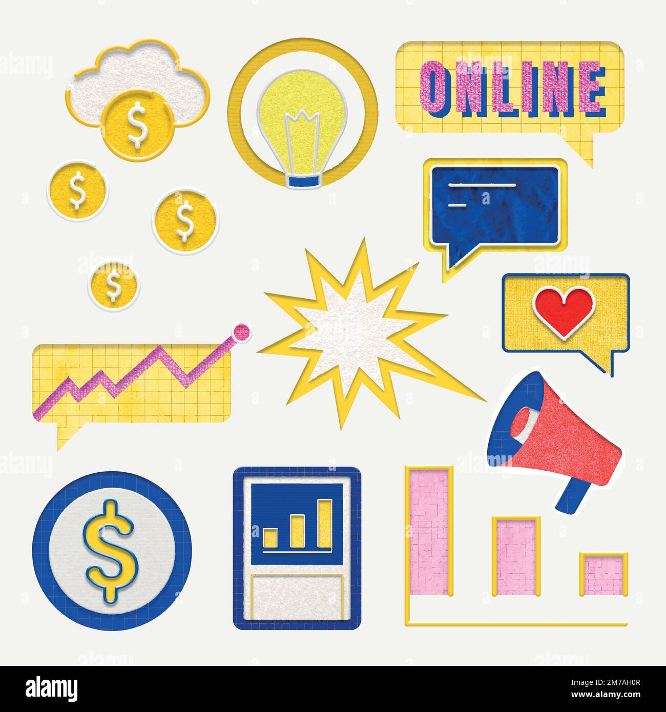 Content creation vector vectors hi-res stock photography and images - Alamy