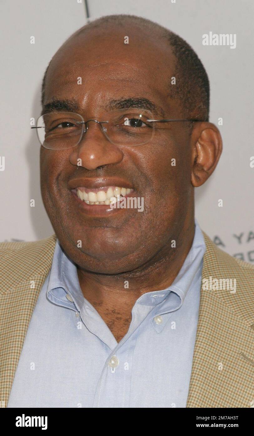 Al Roker arriving at the premiere of "The Day After Tomorrow" at The ...