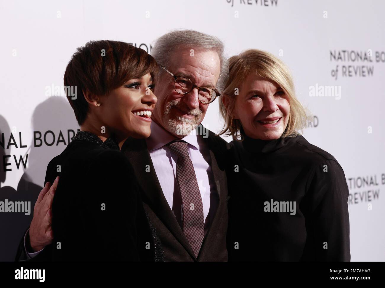 New York, United States. 8th Jan, 2023. Ariana DeBose, Steven Spielberg ...
