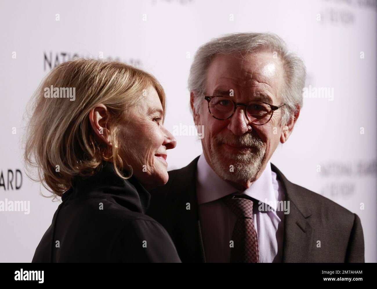 New York, United States. 8th Jan, 2023. Kate Capshaw and Steven ...