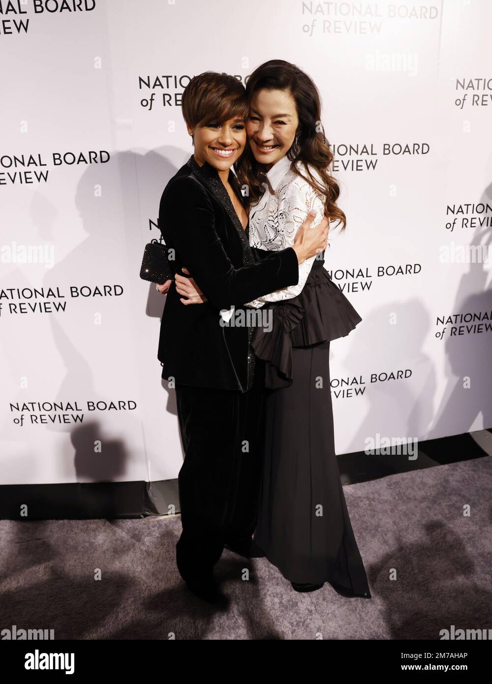 New York, United States. 8th Jan, 2023. Michelle Yeoh and Ariana DeBose ...