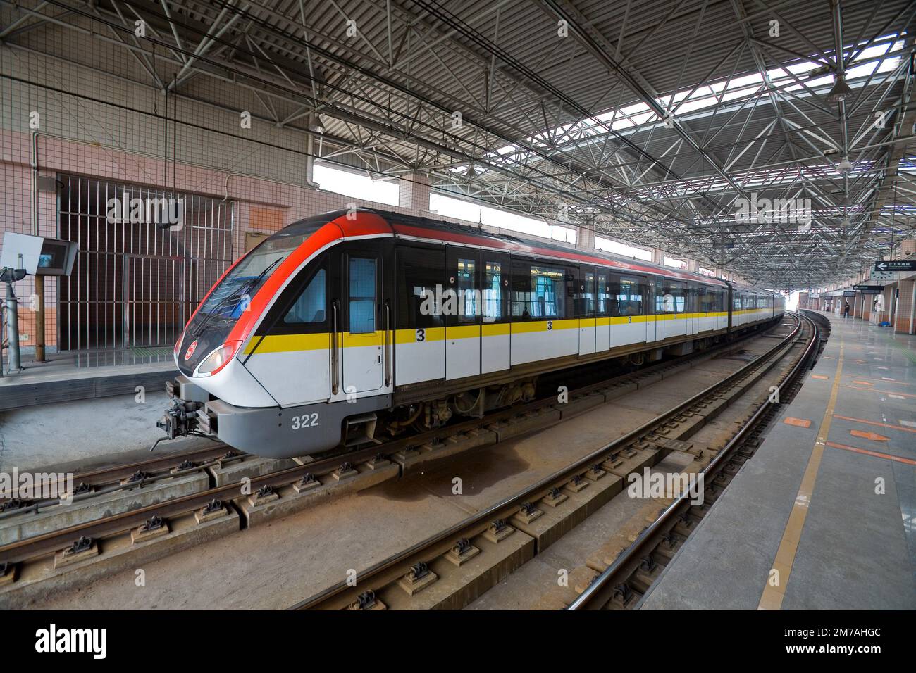 Shanghai, light rail Stock Photo - Alamy