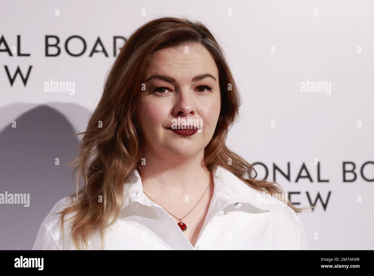 New York, United States. 8th Jan, 2023. Amber Tamblyn arrives on the ...