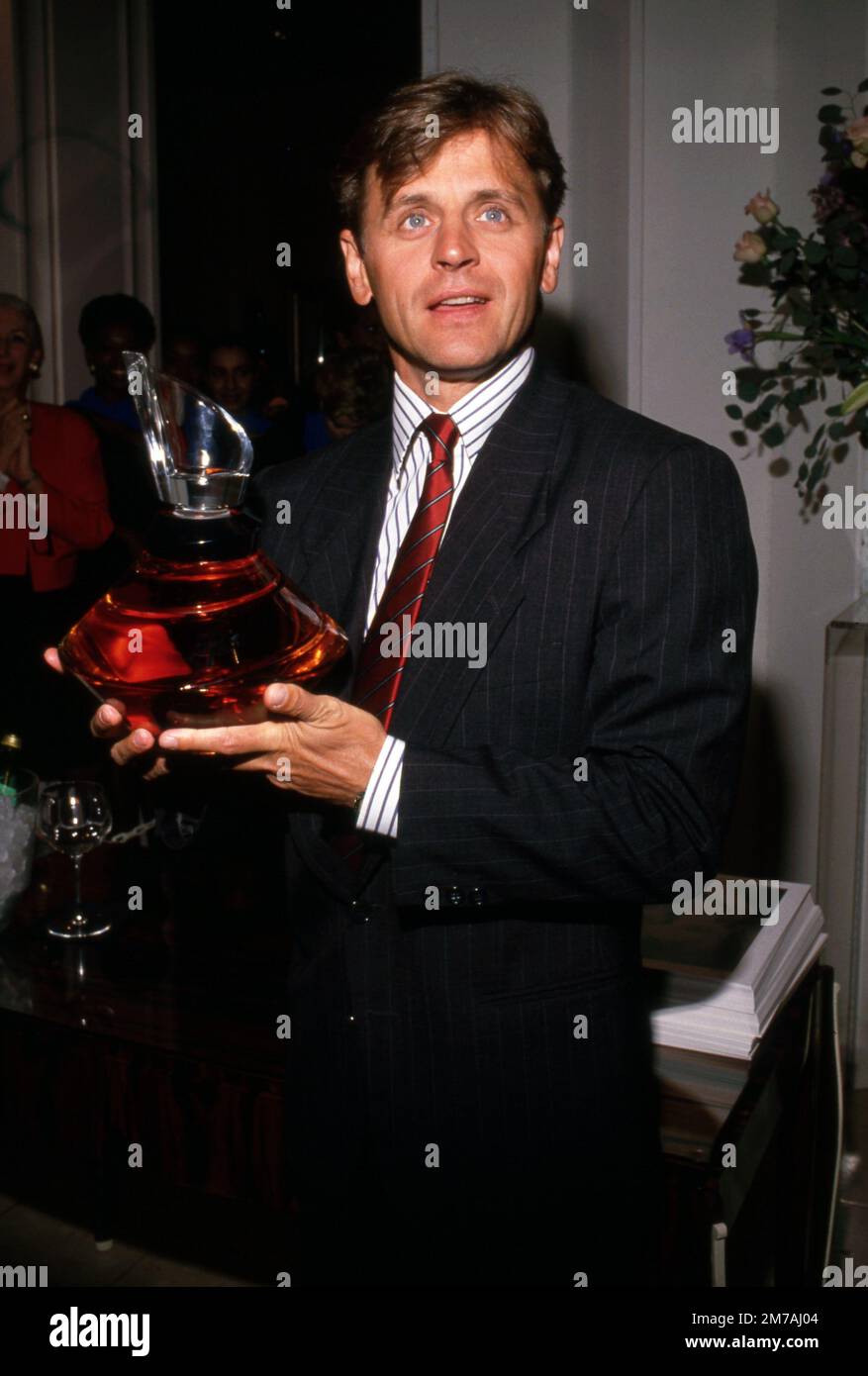 Mikhail Baryshnikov at the Misha perfume launch on September 12, 1989 ...