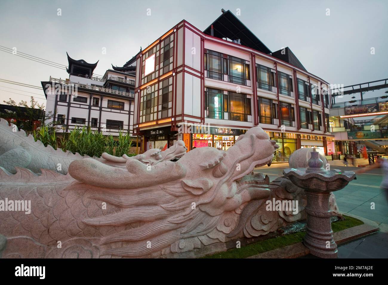 Shanghai Yuyuan,Chenghuang Temple Stock Photo - Alamy