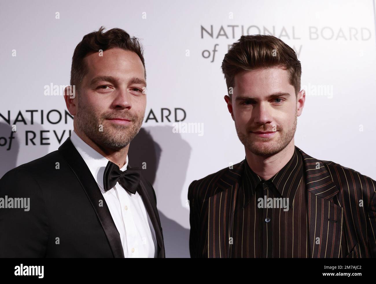 New York, United States. 8th Jan, 2023. Lukas Dhont and Davy Parmentier ...