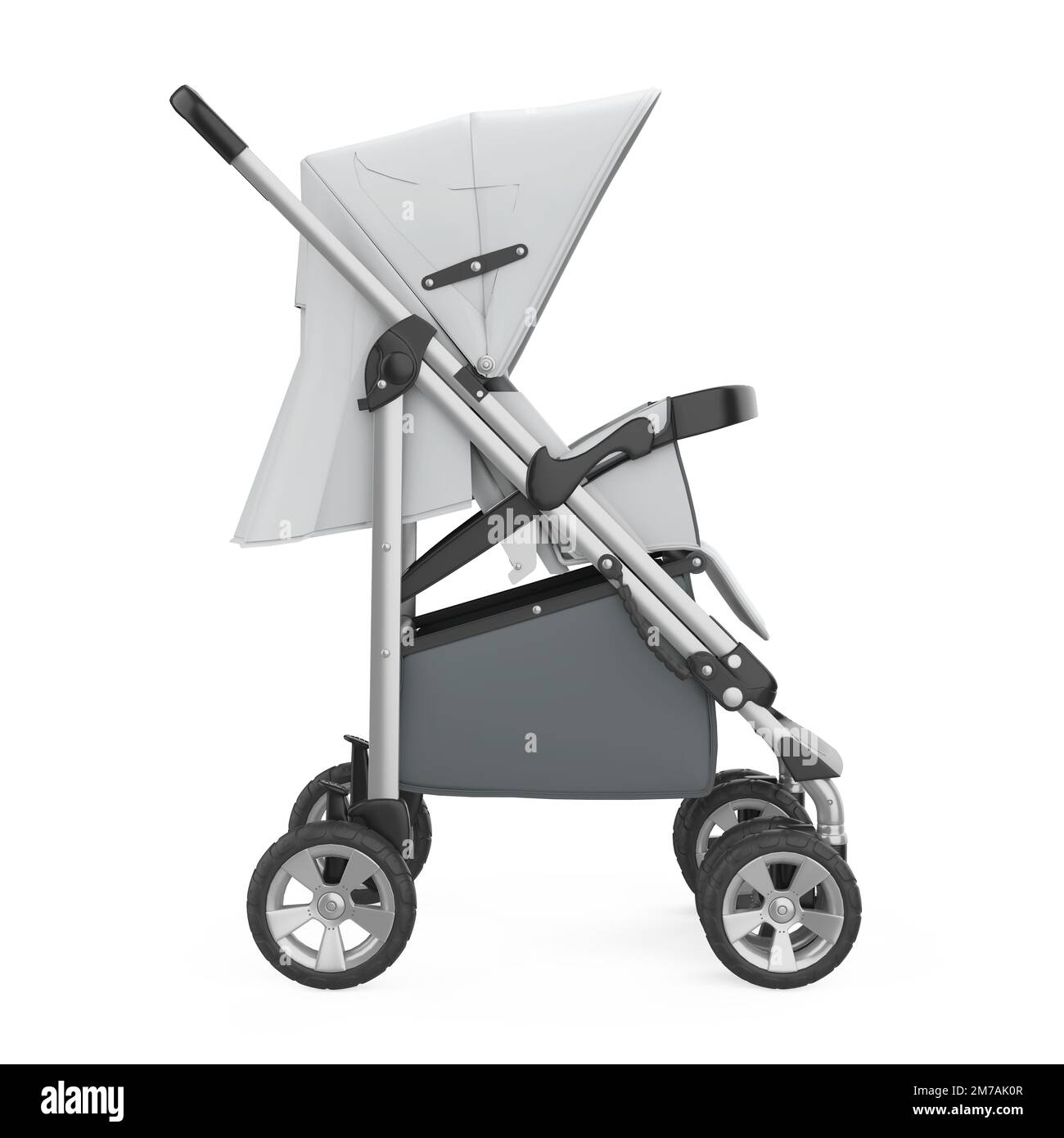 Baby Stroller Isolated Stock Photo - Alamy