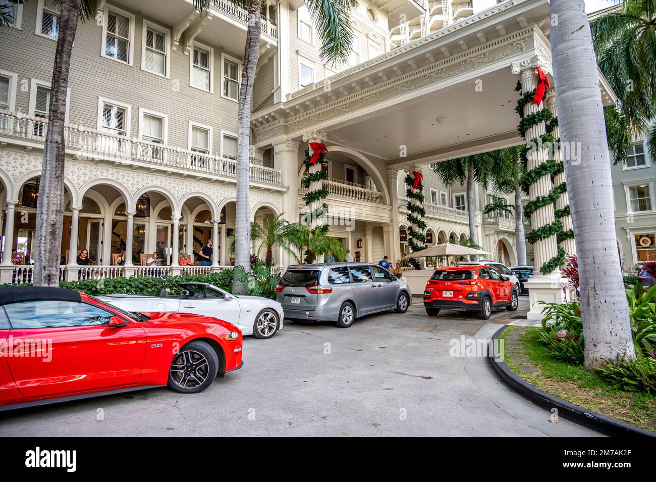 Moana surfrider hotel retro hi-res stock photography and images - Alamy