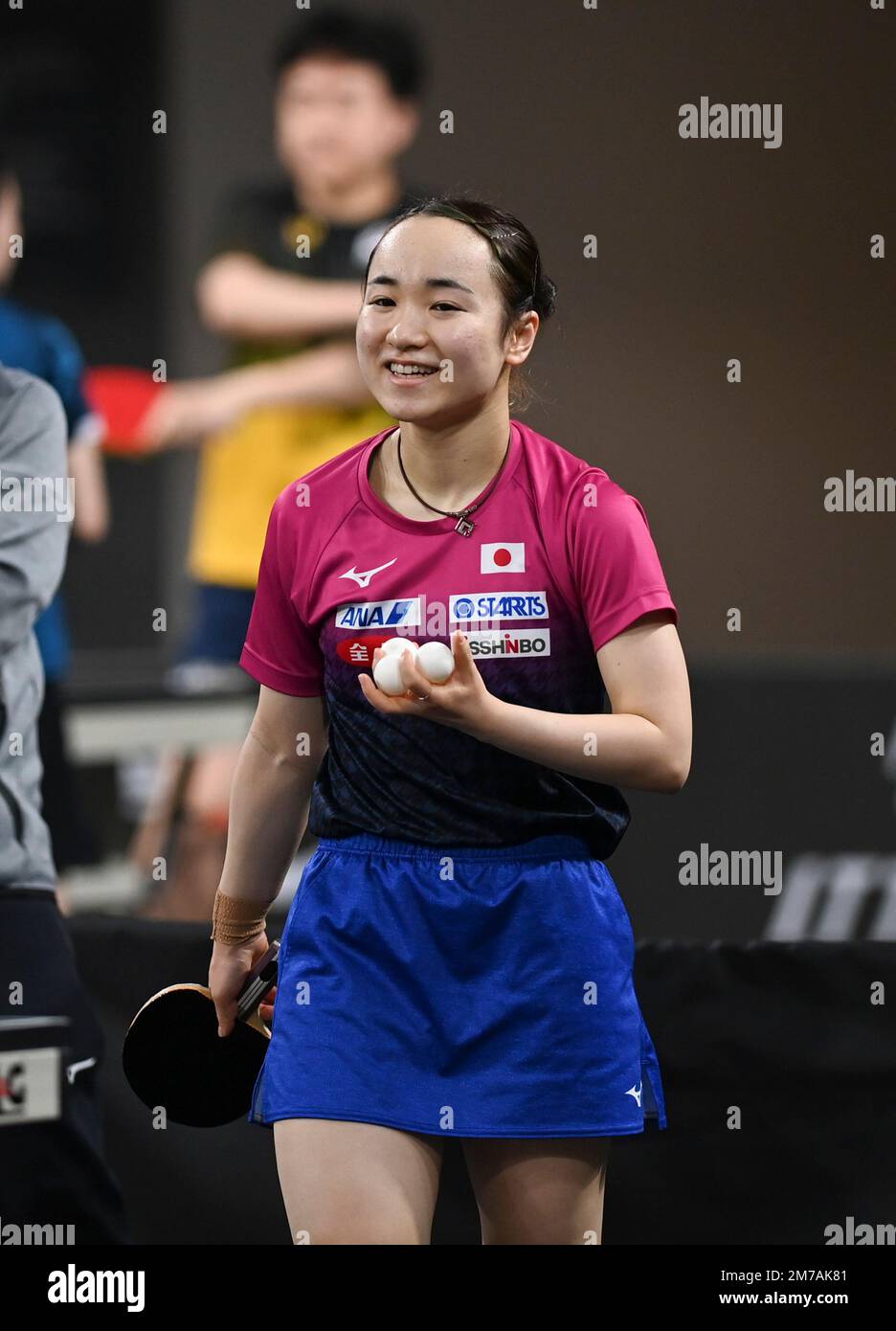 Doha, Qatar. 8th Jan, 2023. Ito Mima of Japan participates in a ...