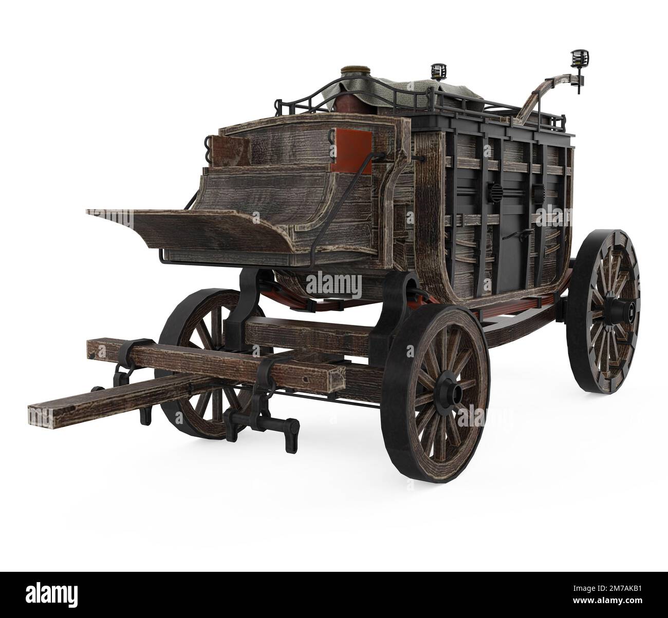 Retro carriage Cut Out Stock Images & Pictures - Alamy