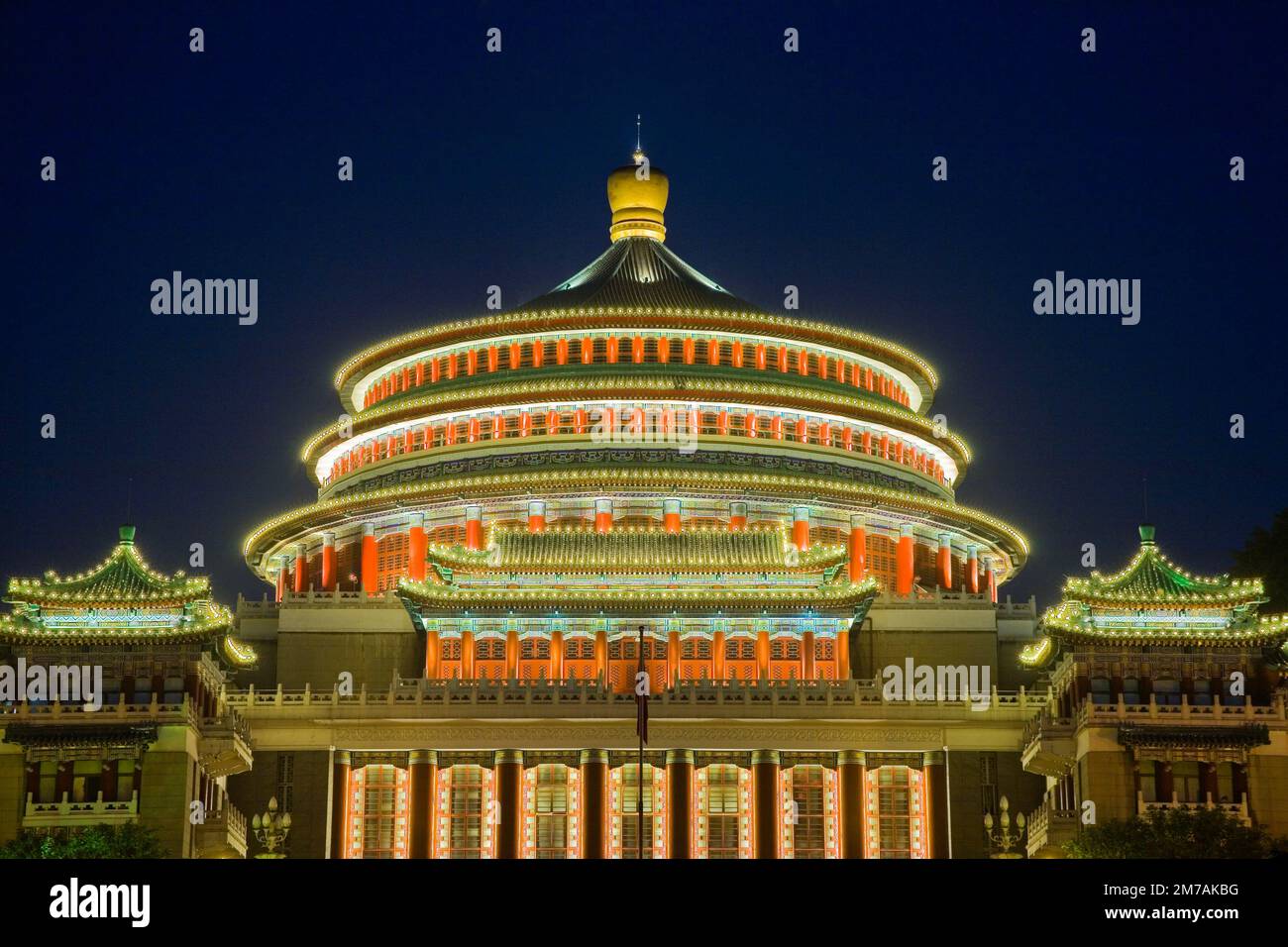 Chongqing peoples hall hi-res stock photography and images - Alamy