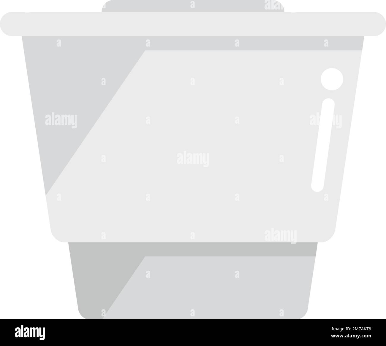 Cafe coffee capsule icon flat vector. Espresso pod. Cup pleasure ...