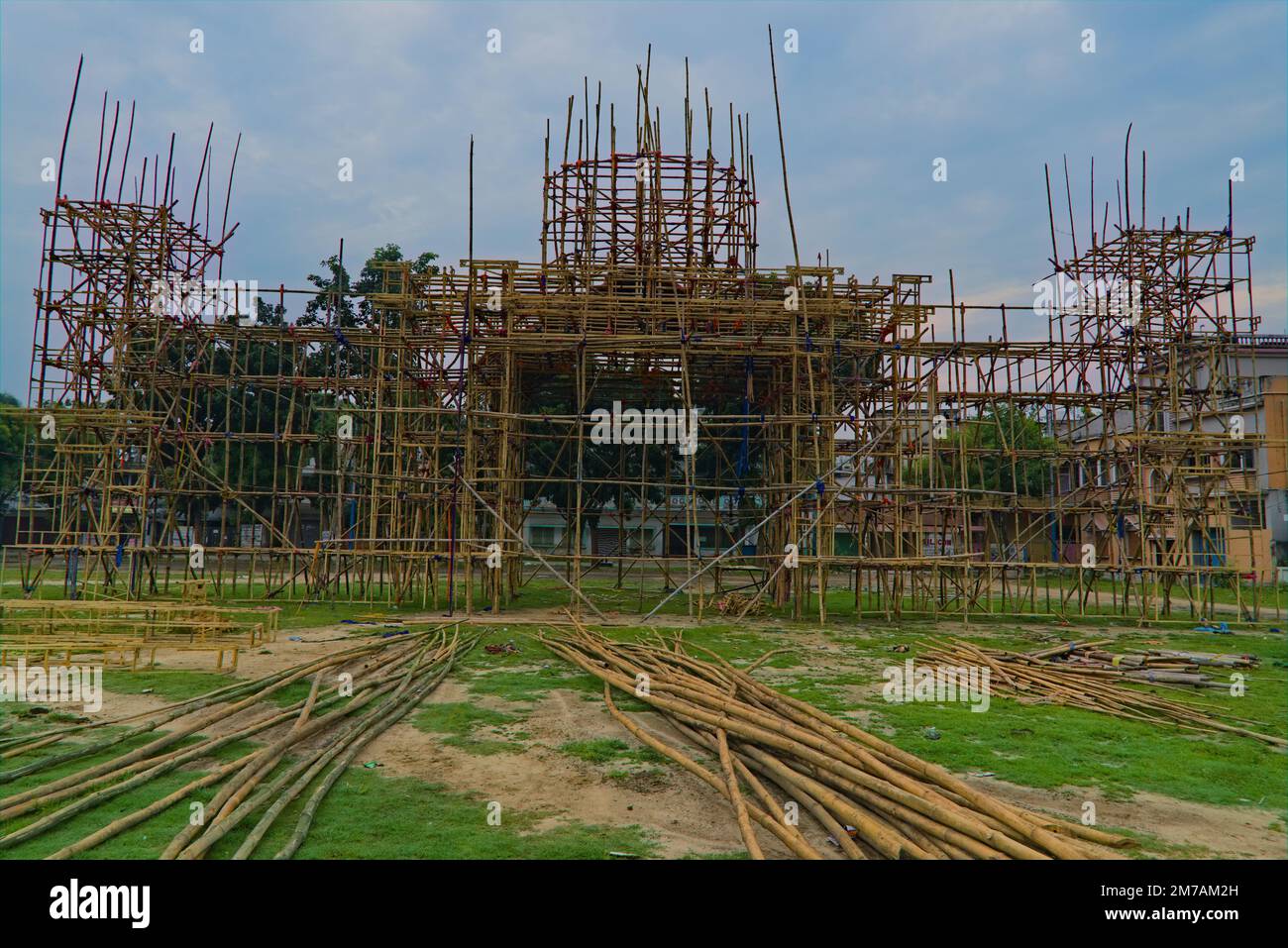 Bamboo structure hi-res stock photography and images - Alamy