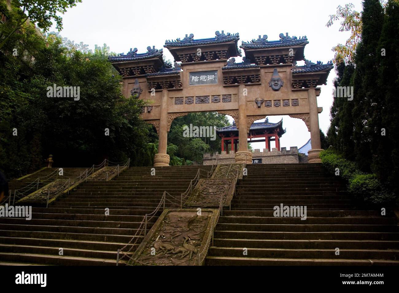 Fengdu ghost town Stock Photo - Alamy