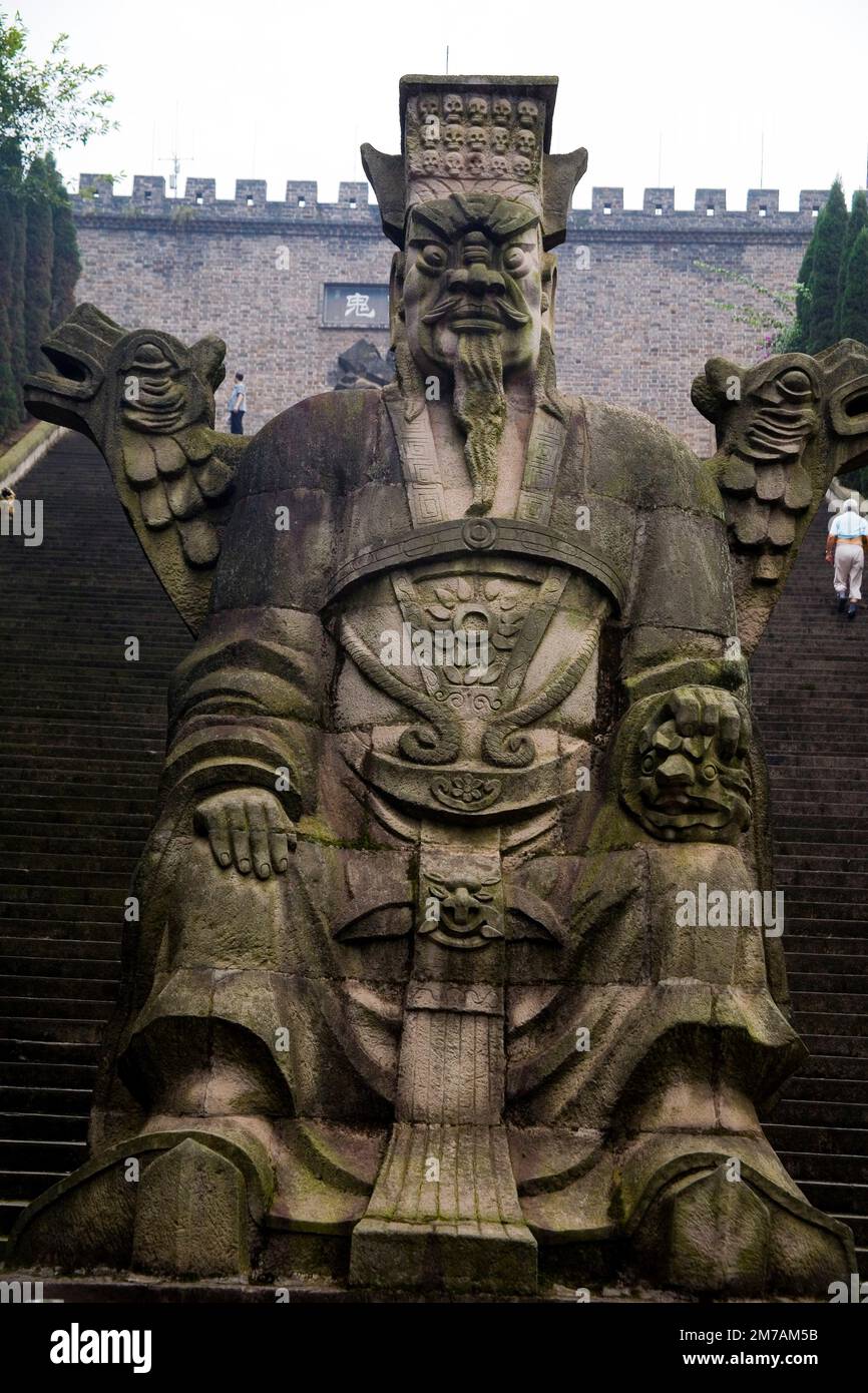 Fengdu ghost town Stock Photo - Alamy