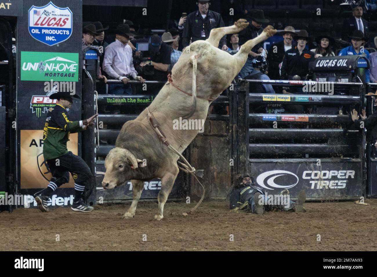 New York, Estados Unidos. 08th Jan, 2023. PBR Unleash The Beast event ...