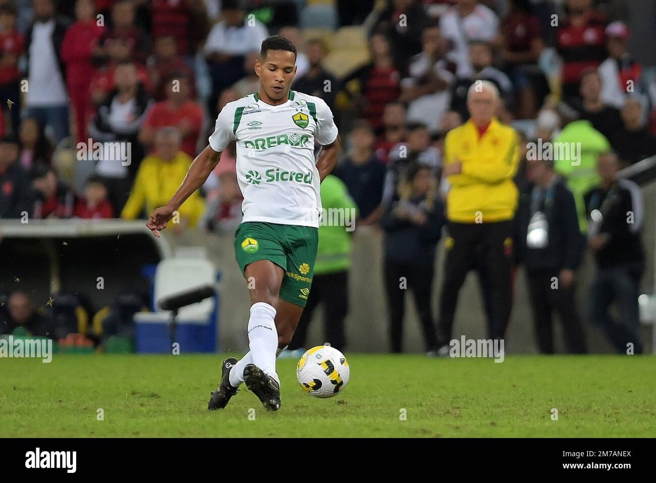 Rio de Janeiro, Brazil,June 15, 2022. Soccer player Kevin of the cuiabá ...