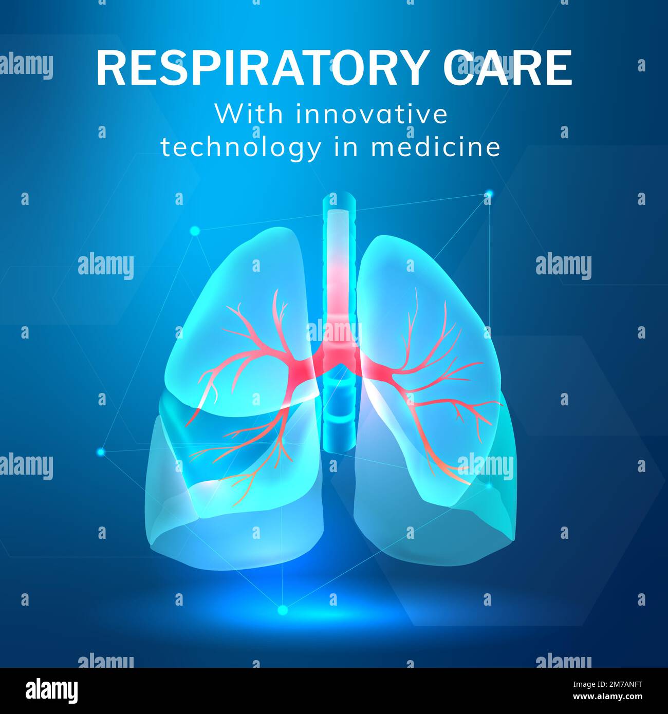 Respiratory care technology template vector Stock Vector Image & Art - Alamy